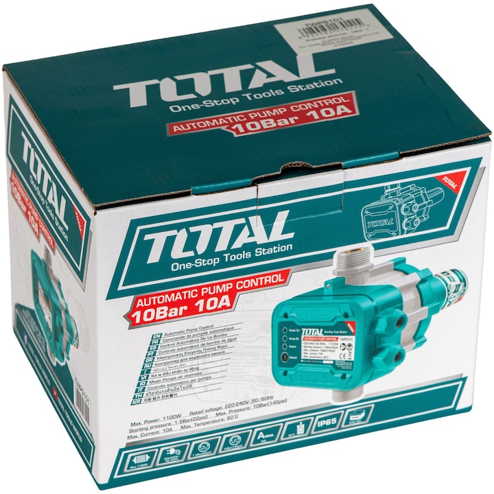 Presostat electronic TOTAL TWPS101,presiune maxima 10 bar,racord ...