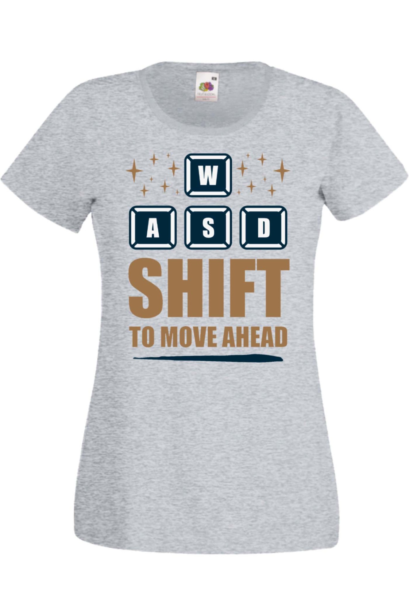 Дамска Геймърска Тениска Gamer Tralala, Wasd Shift To Move Ahead ...