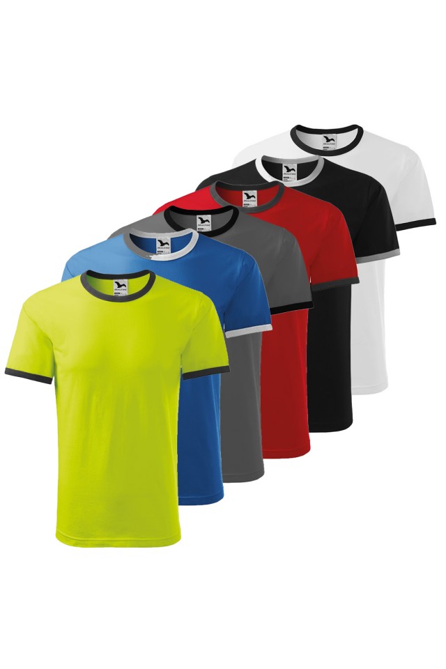 Set 6 tricouri pentru barbati, multicolor, 131MixColorX6, S - eMAG.ro