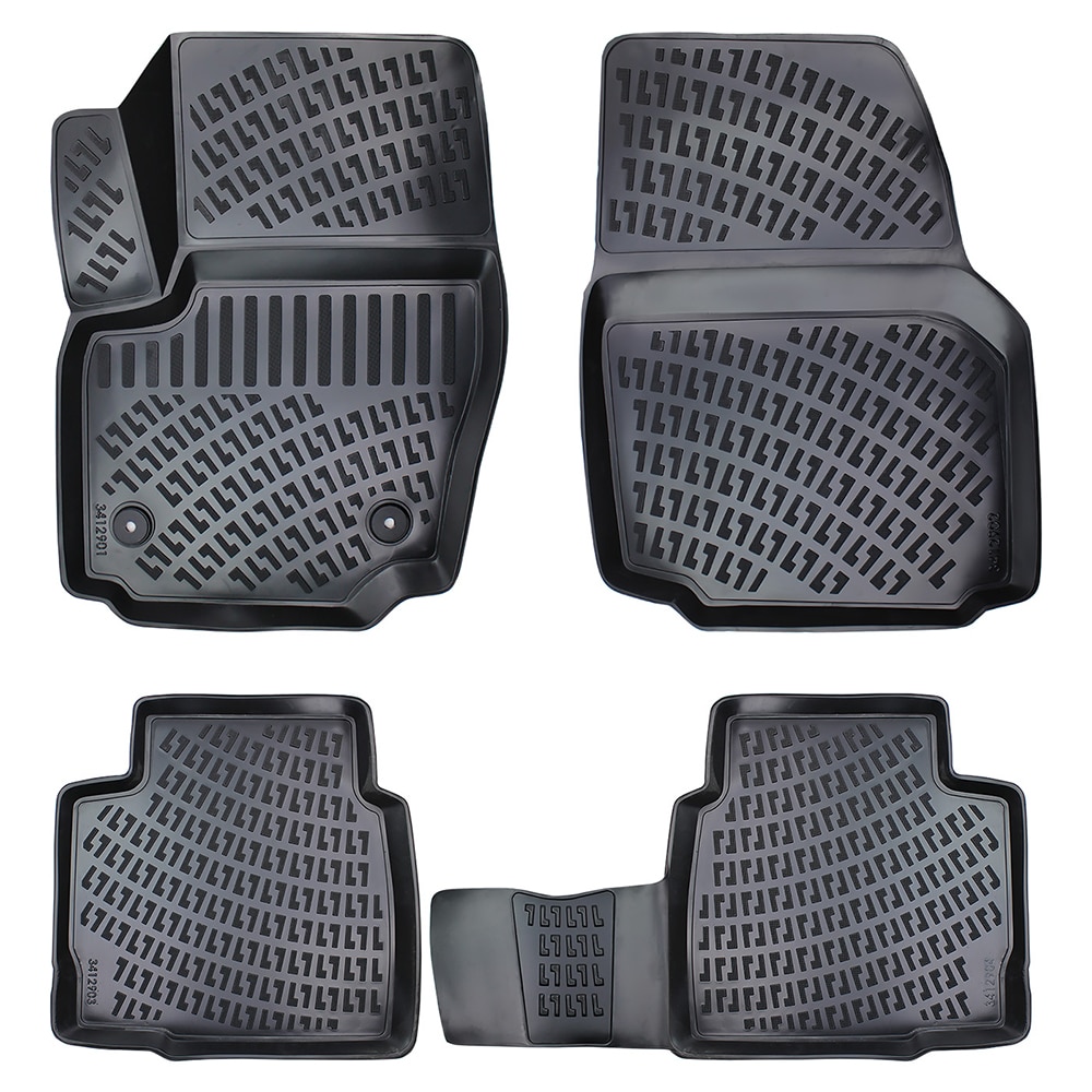 Комплект гумени стелки за Ford Mondeo Iv 2007-2014 4 броя - eMAG.bg