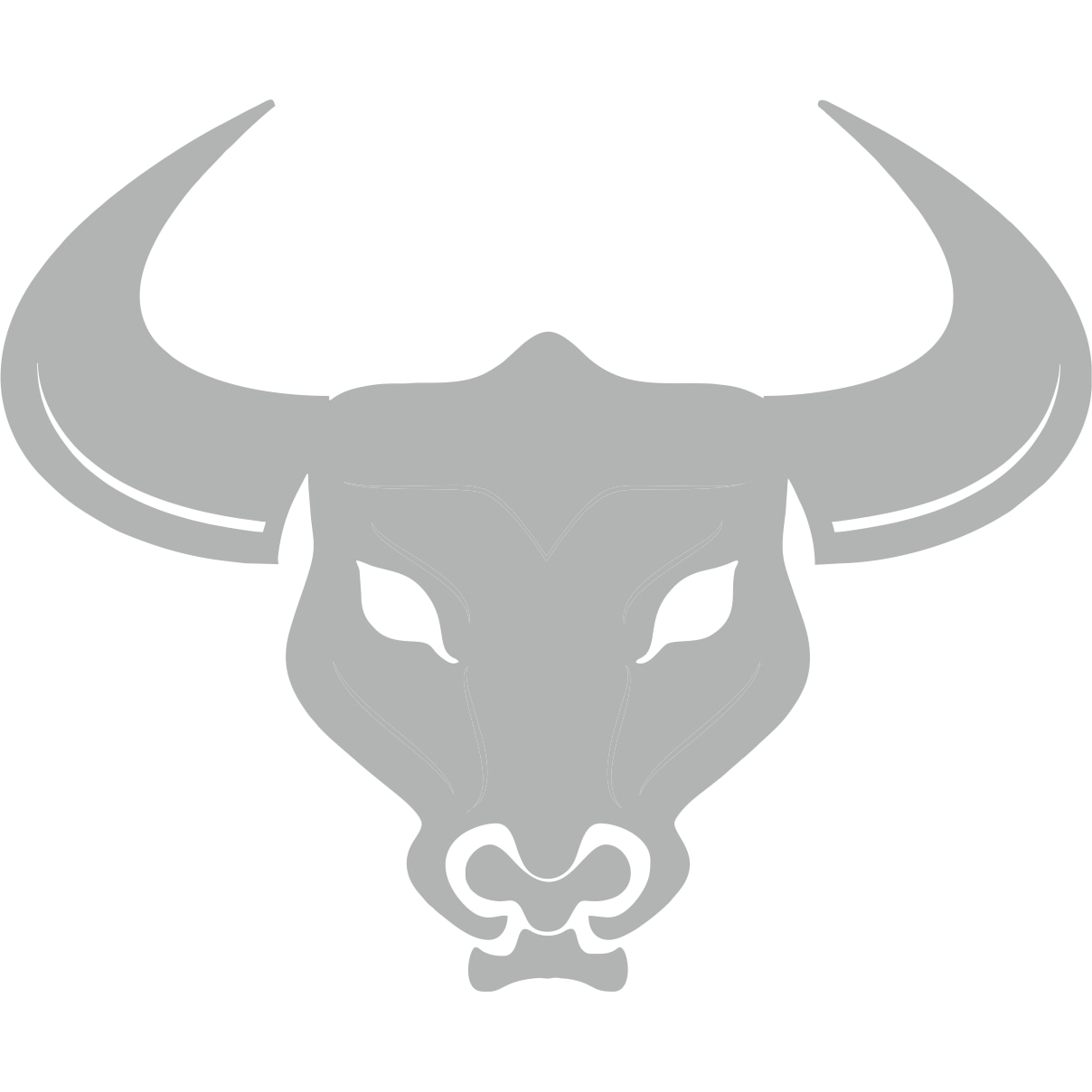 Sticker auto Bull Horns, Alb,20 cm - eMAG.ro