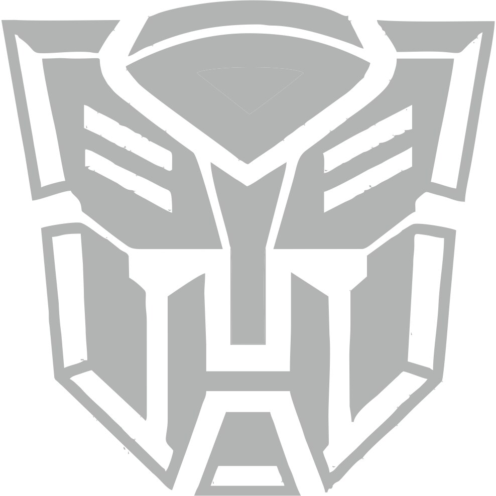 Sticker auto Bumblebee, Alb,15 cm - eMAG.ro