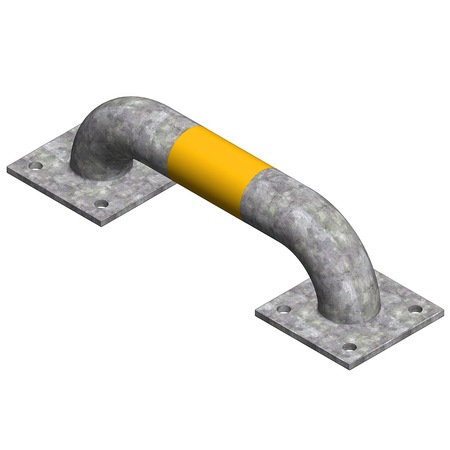 Opritor pentru roata masina 60.3x400 mm, inaltime 112 mm, Nentra ...