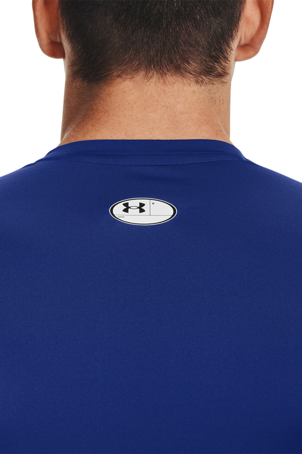 Under Armour, Bluza de compresie pentru fitness HeatGear®, Albastru ...
