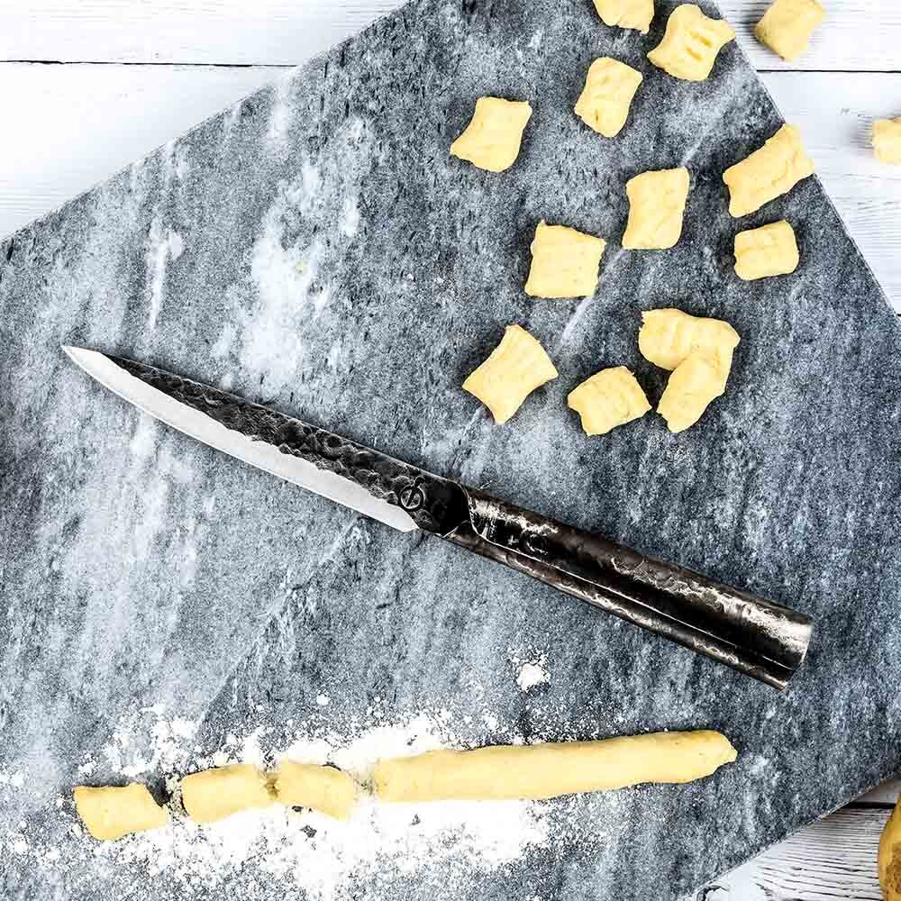 Cutit universal de bucatar Style de Vie Forged, Otel, Negru/Argintiu ...