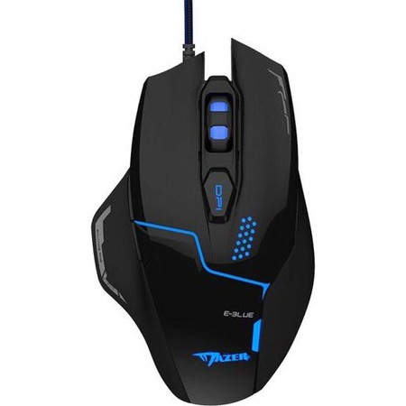 Mouse E-Blue Mazer V2 EMS626BKAA-UI, Gaming, Optic, 6 butoane, 2500 DPI ...