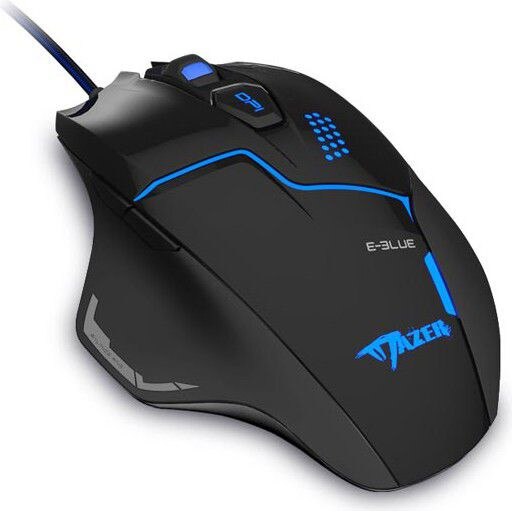Mouse E-Blue Mazer V2 EMS626BKAA-UI, Gaming, Optic, 6 butoane, 2500 DPI ...