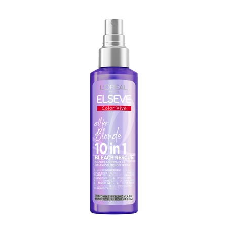 L’Oréal Paris Elseve Color Vive Purple All For Blonde 10 in 1 spray ...