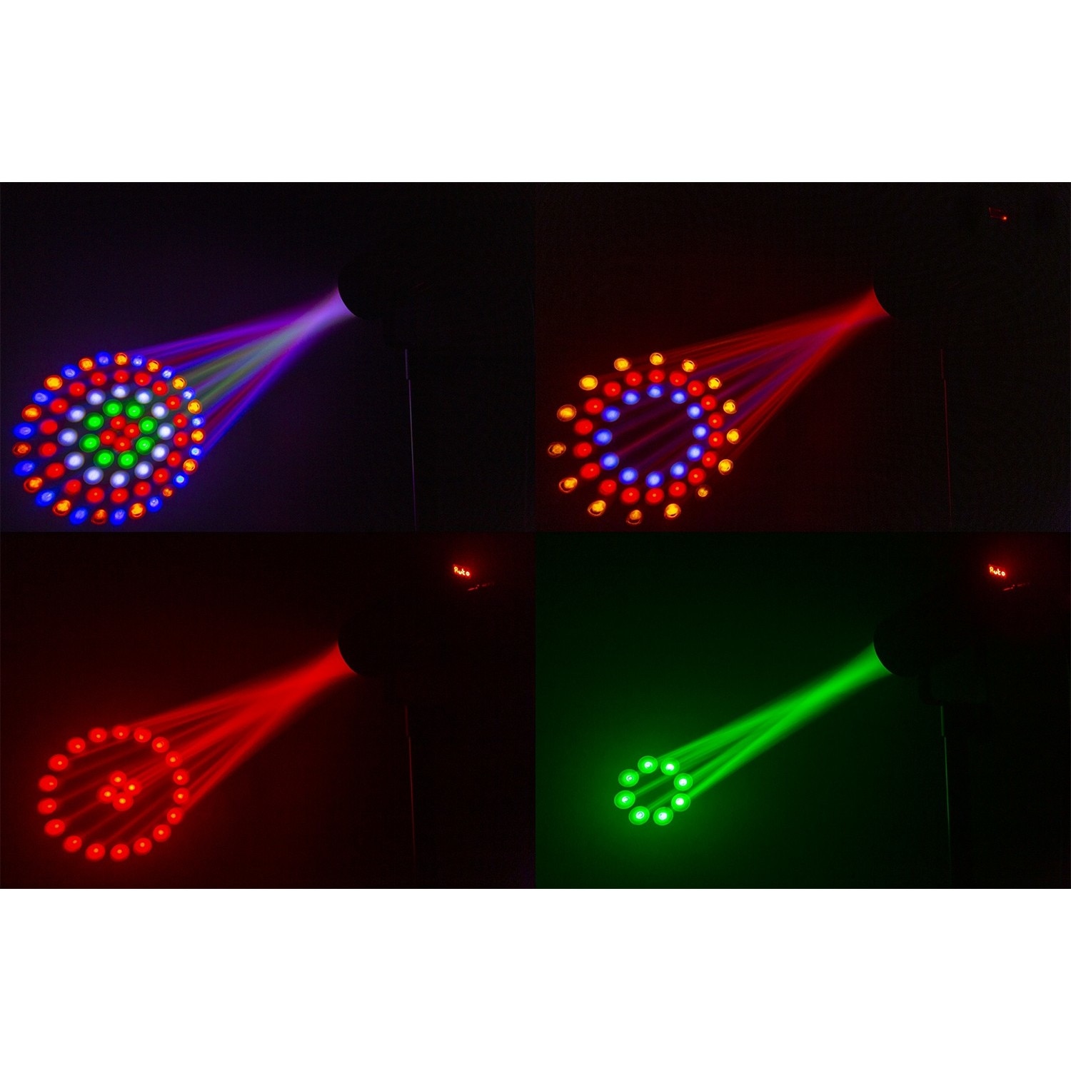 Proiector de lumini DMX, 72x RGBAW LED, BeamZ MOONFLOWER 2.0 - eMAG.ro