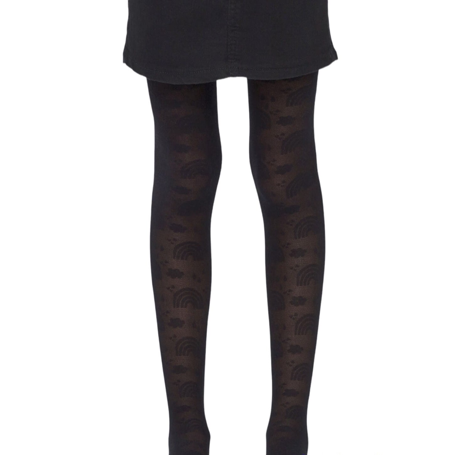 Dres copii Penti model Pretty Rainbow Cloud negru, 40 DEN 4-5 ani, 101 ...