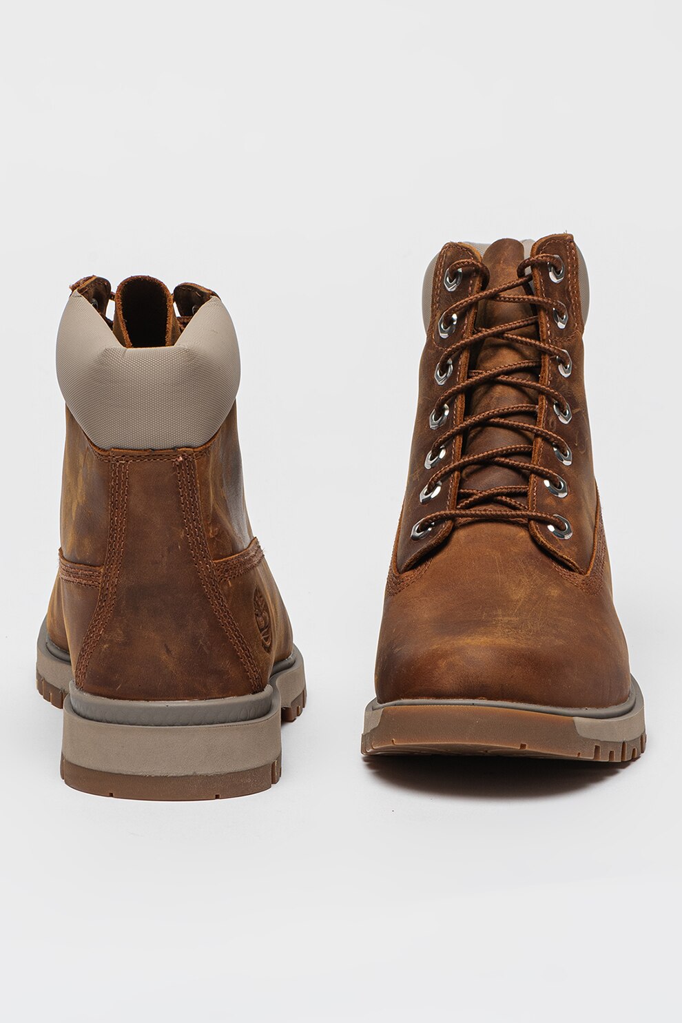 Timberland,Bocanci impremeabili de piele nabuc Tree Vault 6-Inch, Maro ...