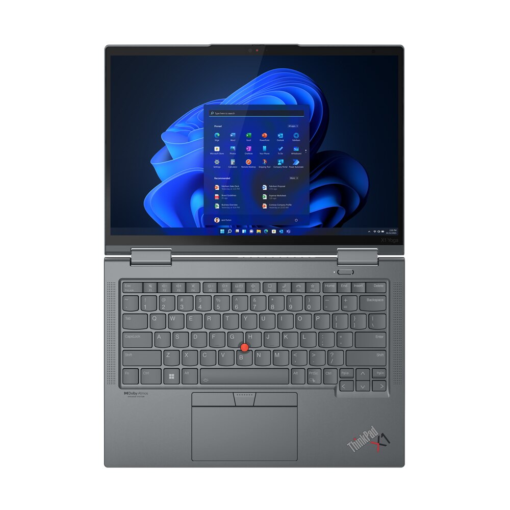 Лаптоп Lenovo ThinkPad X1 Yoga Gen 7, 21CD005DBM, 14", Intel Core i7 ...