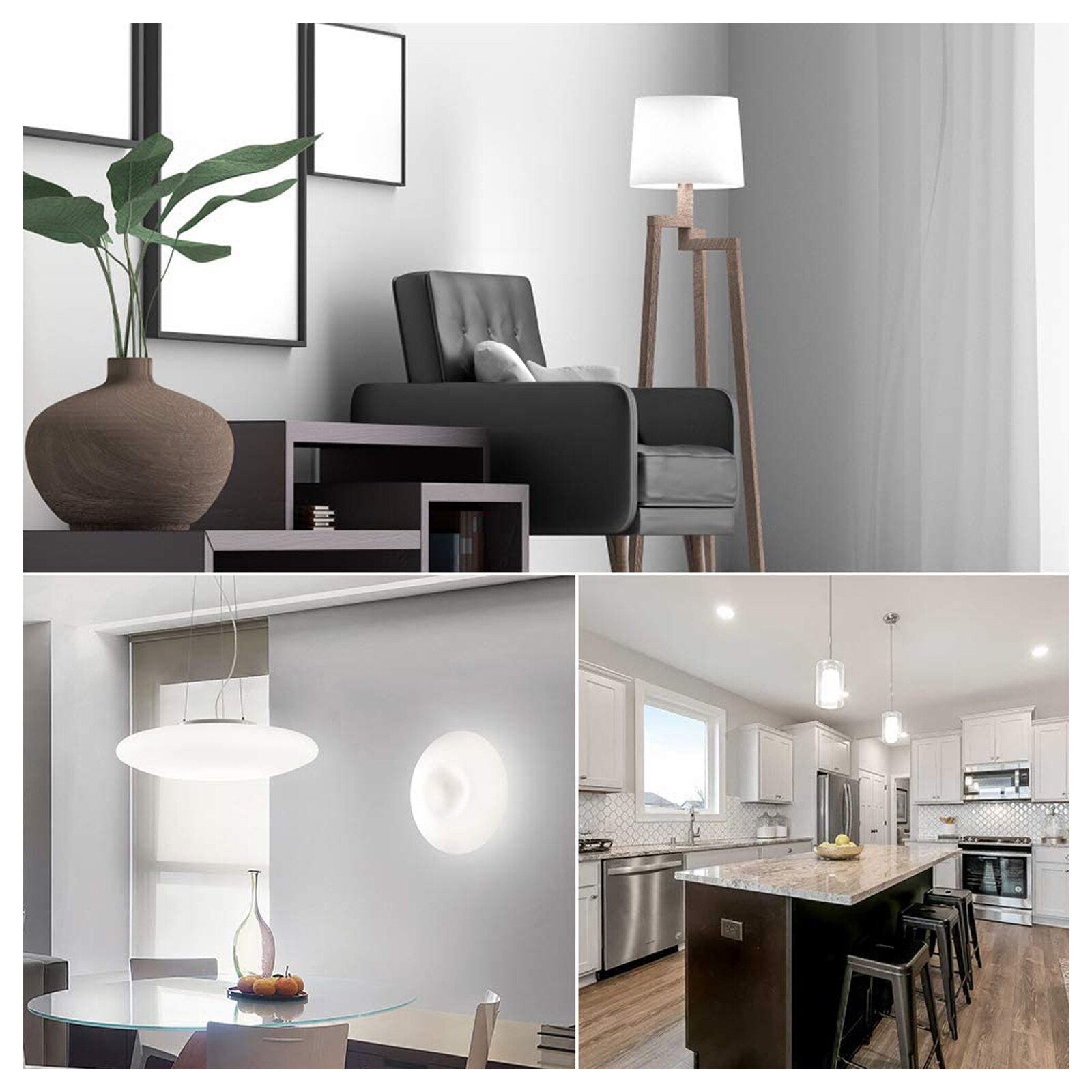 Set 2 becuri LED, MATCHEASY, E14, 9W, 1200lm, Culoare reglabila, Alb ...