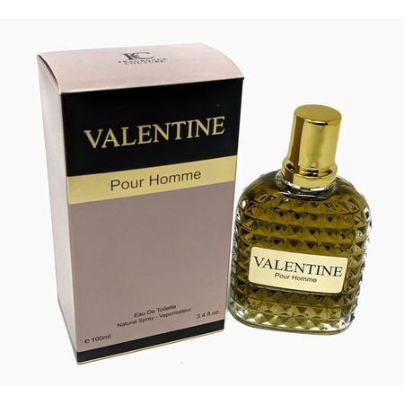 Apa de toaleta pentru barbati Valentine by FC,100 ml - eMAG.ro
