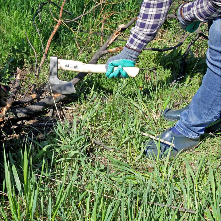 Topor pentru despicat lemne, BuildXell, otel calit, 1.8 kg - eMAG.ro