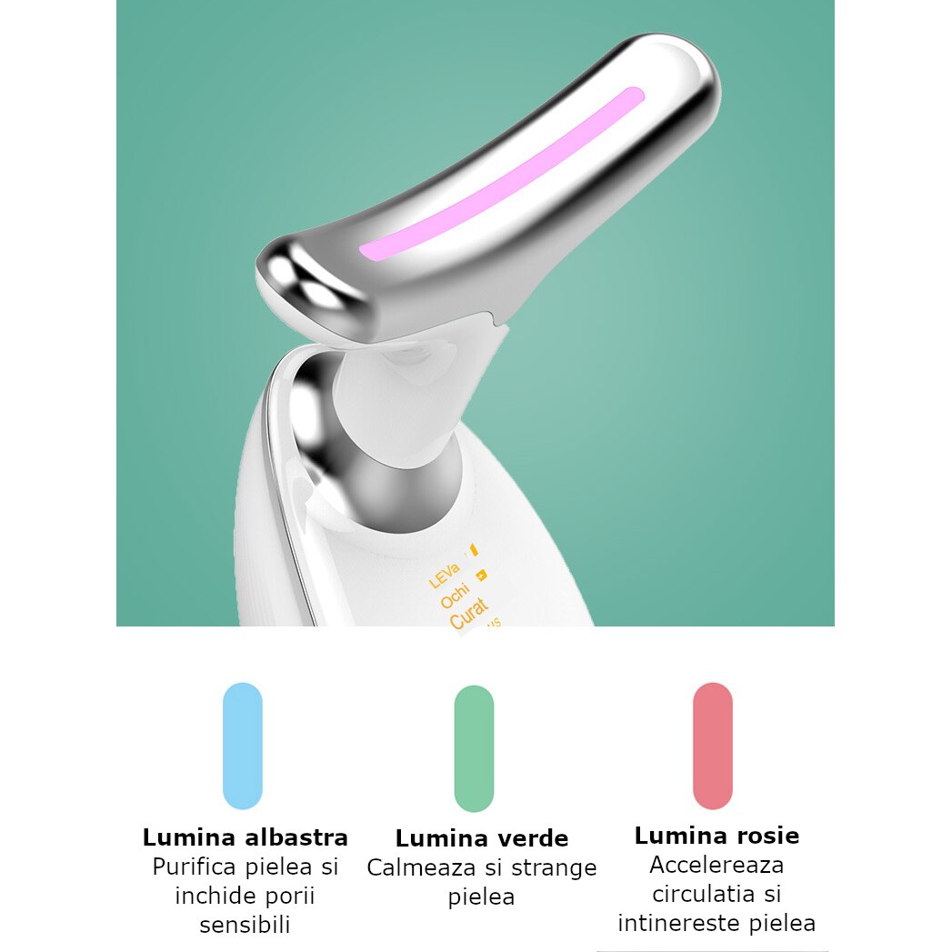 Интелигентен уред за лице 3 в 1 мултифункционален за хидратация премахване на бръчки грижа