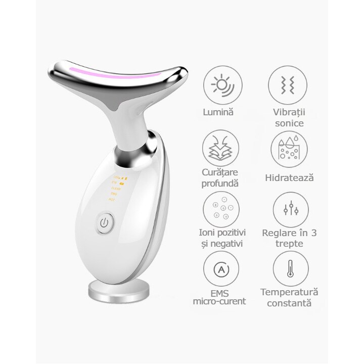 Интелигентен уред за лице 3 в 1 мултифункционален за хидратация премахване на бръчки грижа