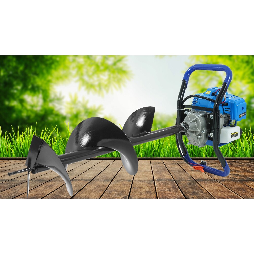 Motoburghiu 5.2 Cp, 3 burghie 15, 20, 25 Cm, Freza, Foreza Pamant, Baug ...