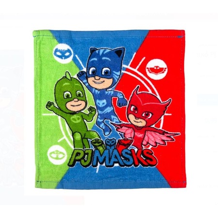 Pamut kéztörlő PJ Masks 3 Heroes 30x30 cm kék - eMAG.hu