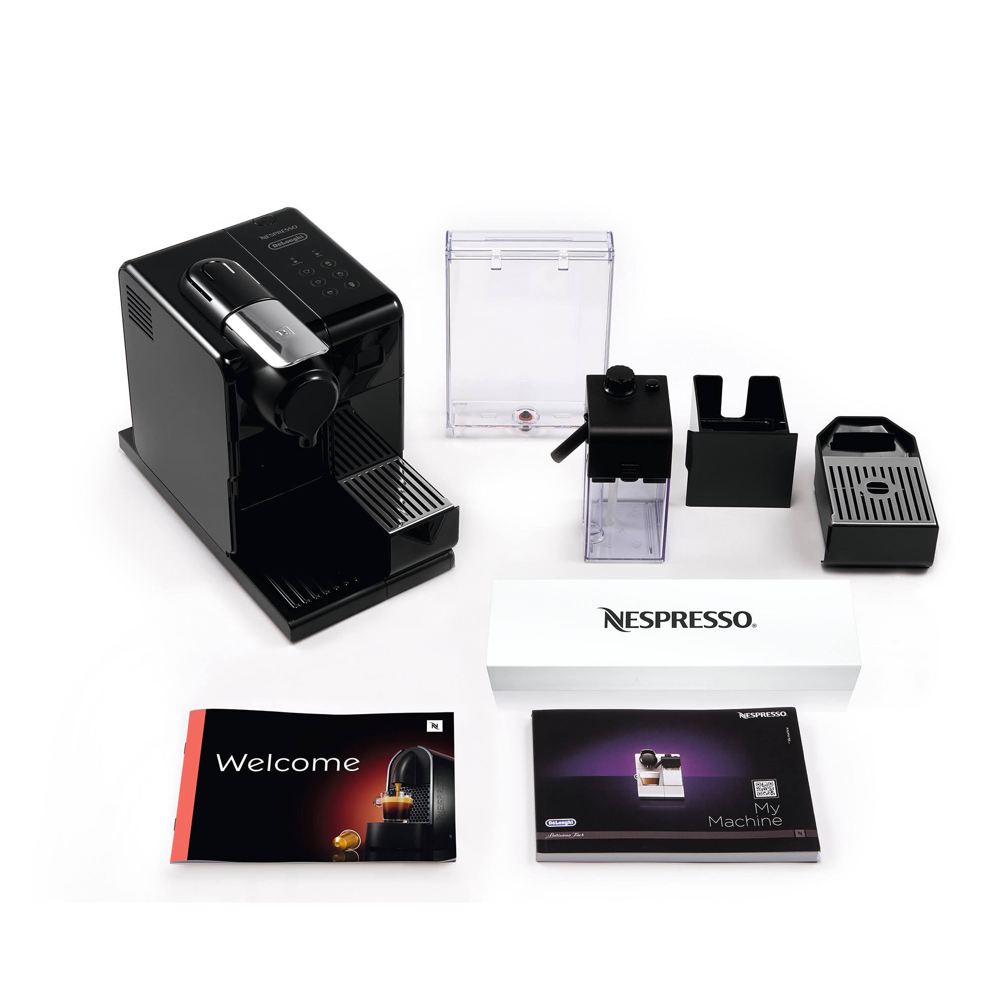 Espressor Nespresso Lattissima Touch Siver EN550.S, 19 bari, 1400 W, 0. ...