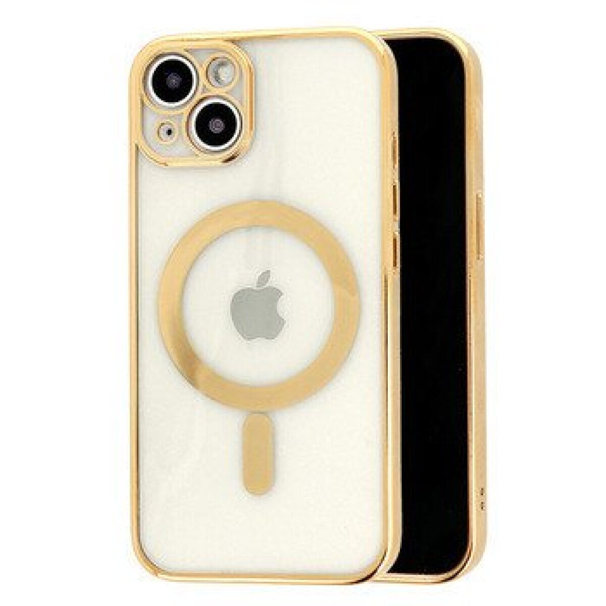 Magsafe Luxury Cover Case за iPhone 12 Pro Max Gold - eMAG.bg