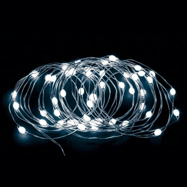 Instalatie 50 microleduri lumina rece 5.20 m - eMAG.ro