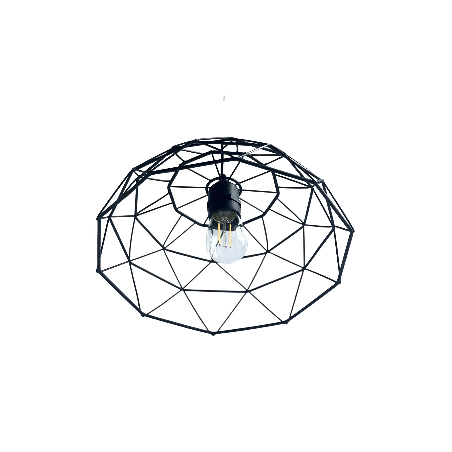 Lampa solara La Paz, pentru iluminat exterior/interior, negru, bec ...