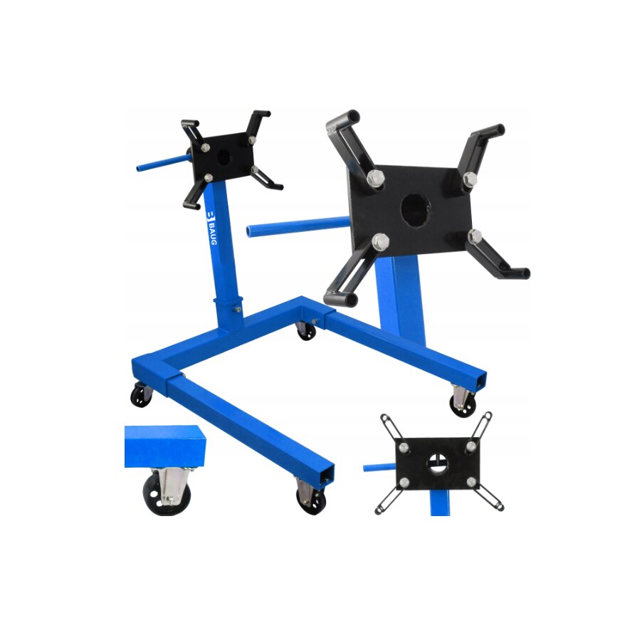 Suport pentru montat motoare, rotativ, 680 Kg, Baug - eMAG.ro