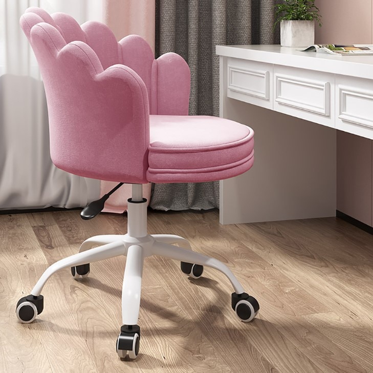 Scaun de birou, modern, din catifea, elegant, ergonomic, rotativ ...