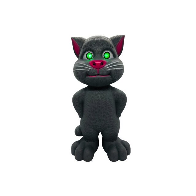Jucarie Talking Tom, motanul inteligent si vorbitor cu senzori la ...