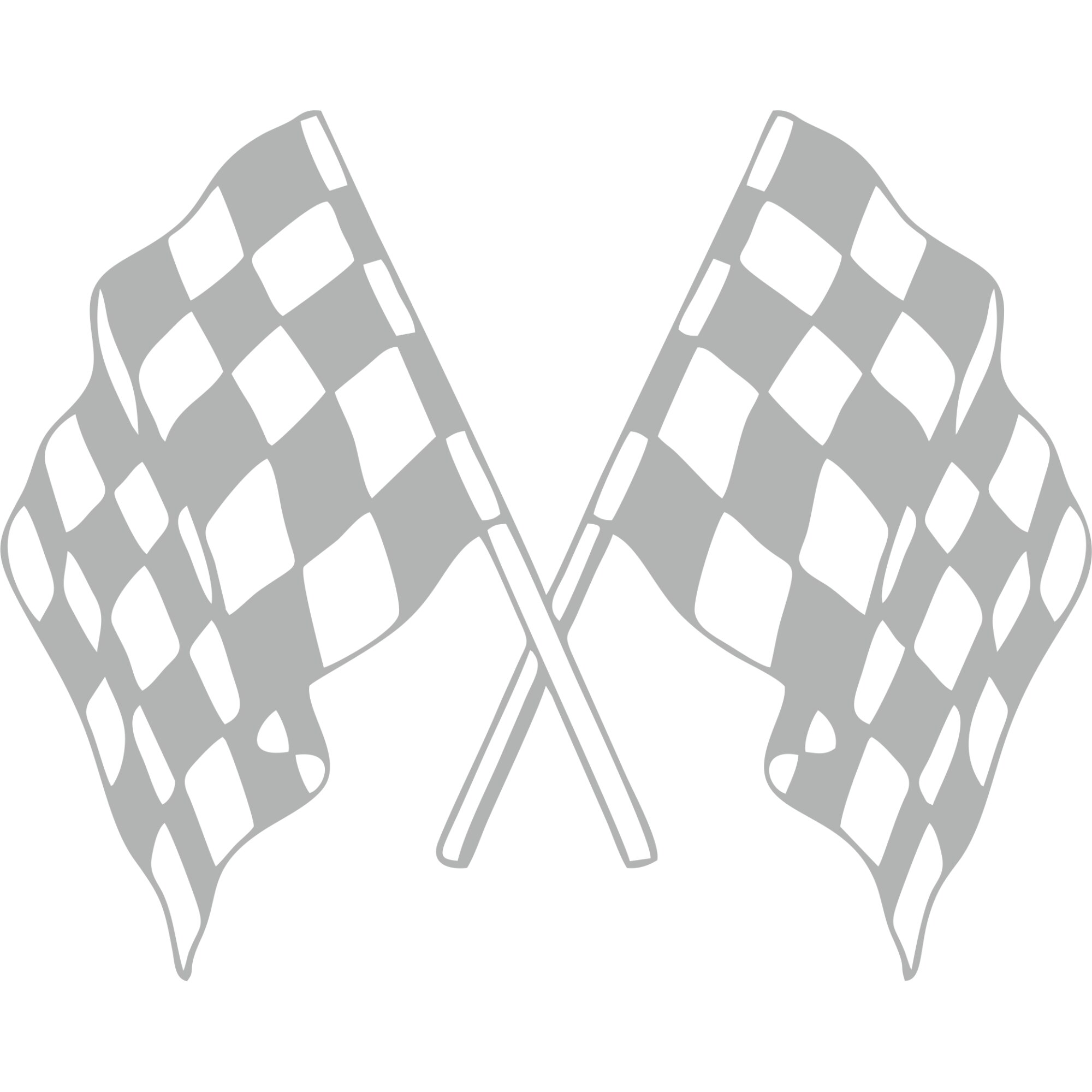 Sticker auto Finish Flags, Alb,25 cm - eMAG.ro Sticker auto Finish Flags, Alb,25 cm - eMAG.ro