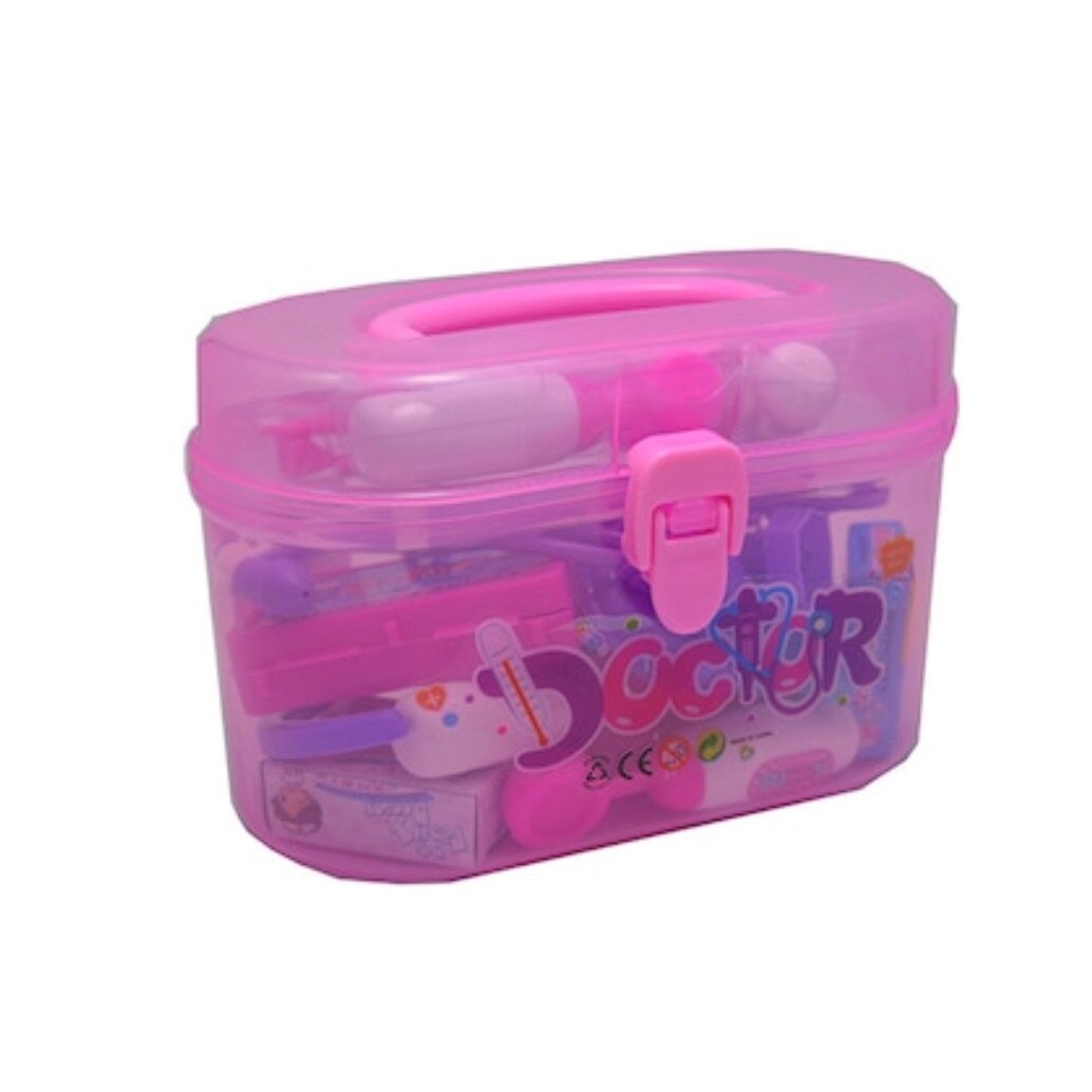 Trusa De Doctor Pentru Copii, Tnagora®, 14 Accesorii, Roz - eMAG.ro