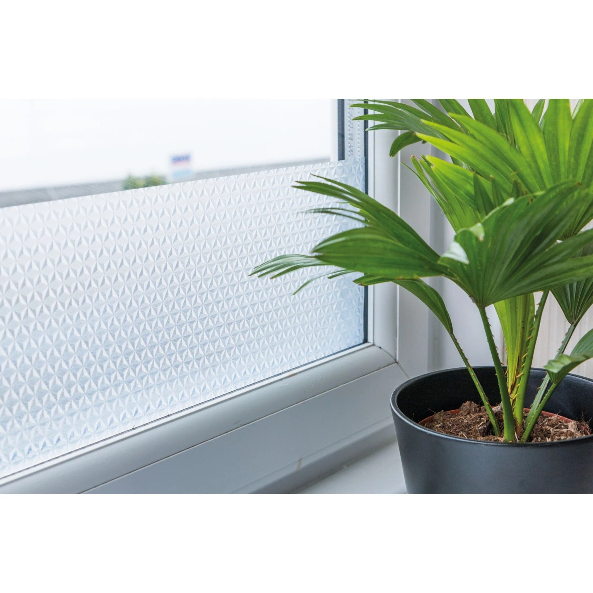 Autocolant geam Steps, 45 x 200 cm, alb - eMAG.ro