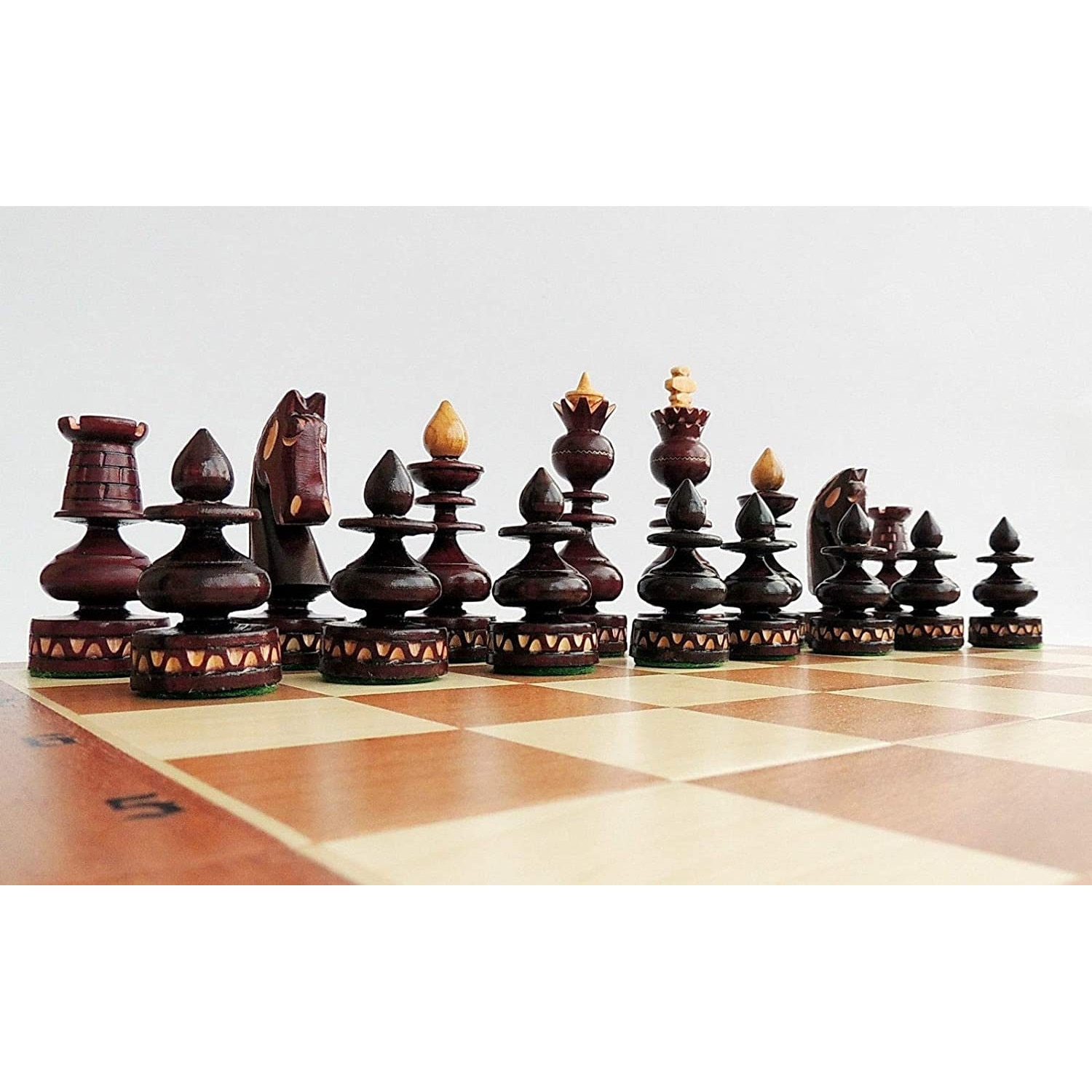 Set de sah Master of Chess, Model clasic, Tabla pliabla, 59 x 59 cm ...