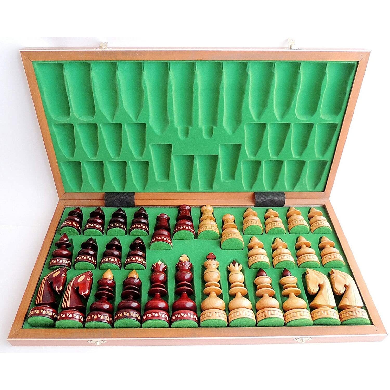 Set de sah Master of Chess, Model clasic, Tabla pliabla, 59 x 59 cm ...