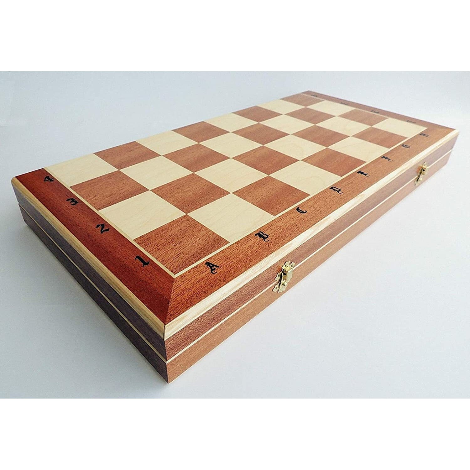 Set de sah Master of Chess, Model clasic, Tabla pliabla, 59 x 59 cm ...