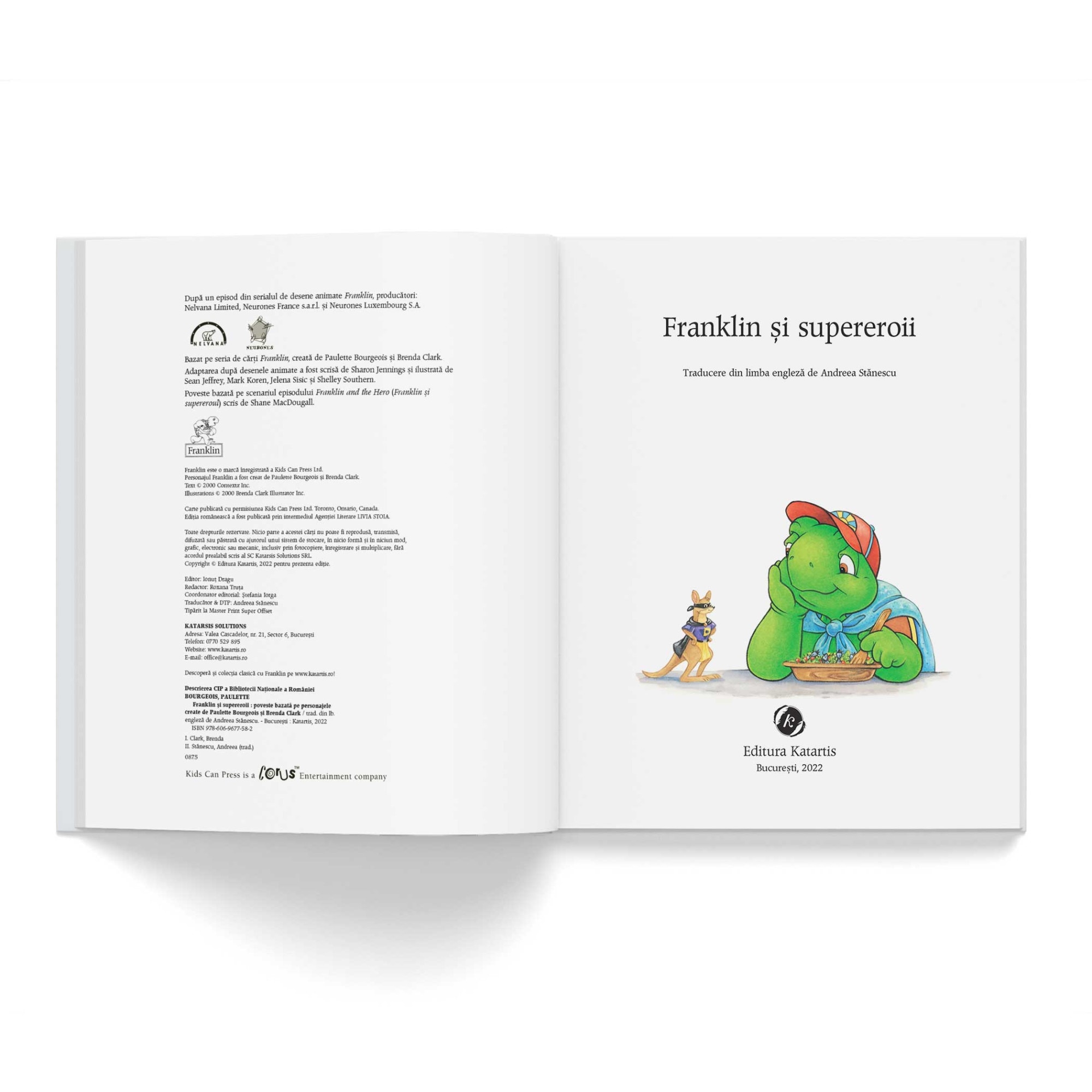 Seria Franklin TV, 6 carti cartonate, Paulette Bourgeois - eMAG.ro