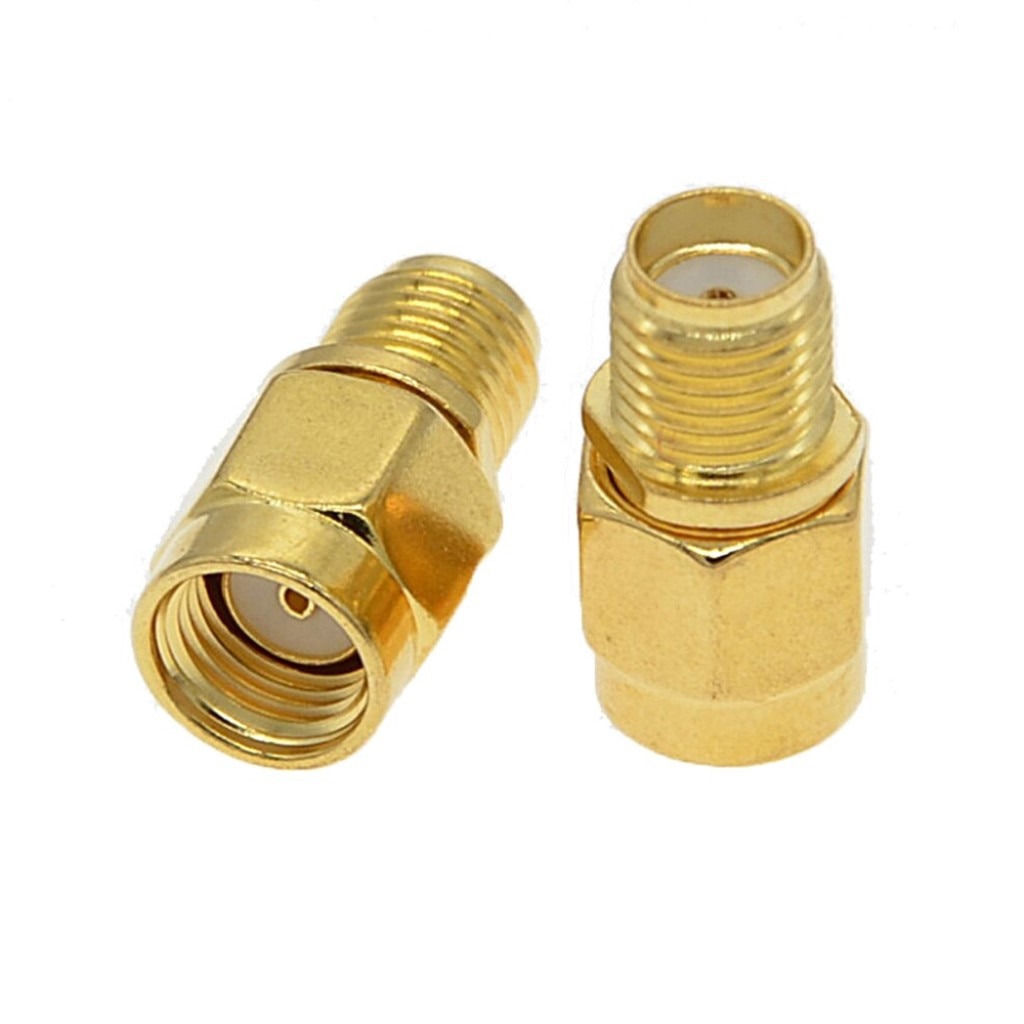 Adaptor conector RF RPSMA tata la SMA mama pentru pigtail sau antena 5G GSM 3G 4G GPS WIFI LORA ...
