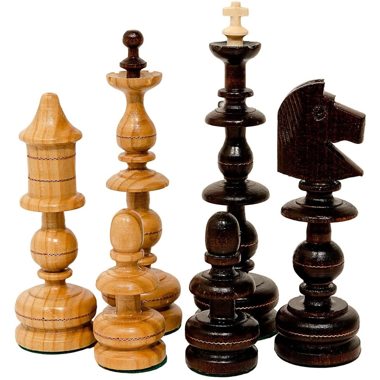 Set de sah Master of Chess, Model clasic, Tabla pliabla, 56 x 56 cm ...