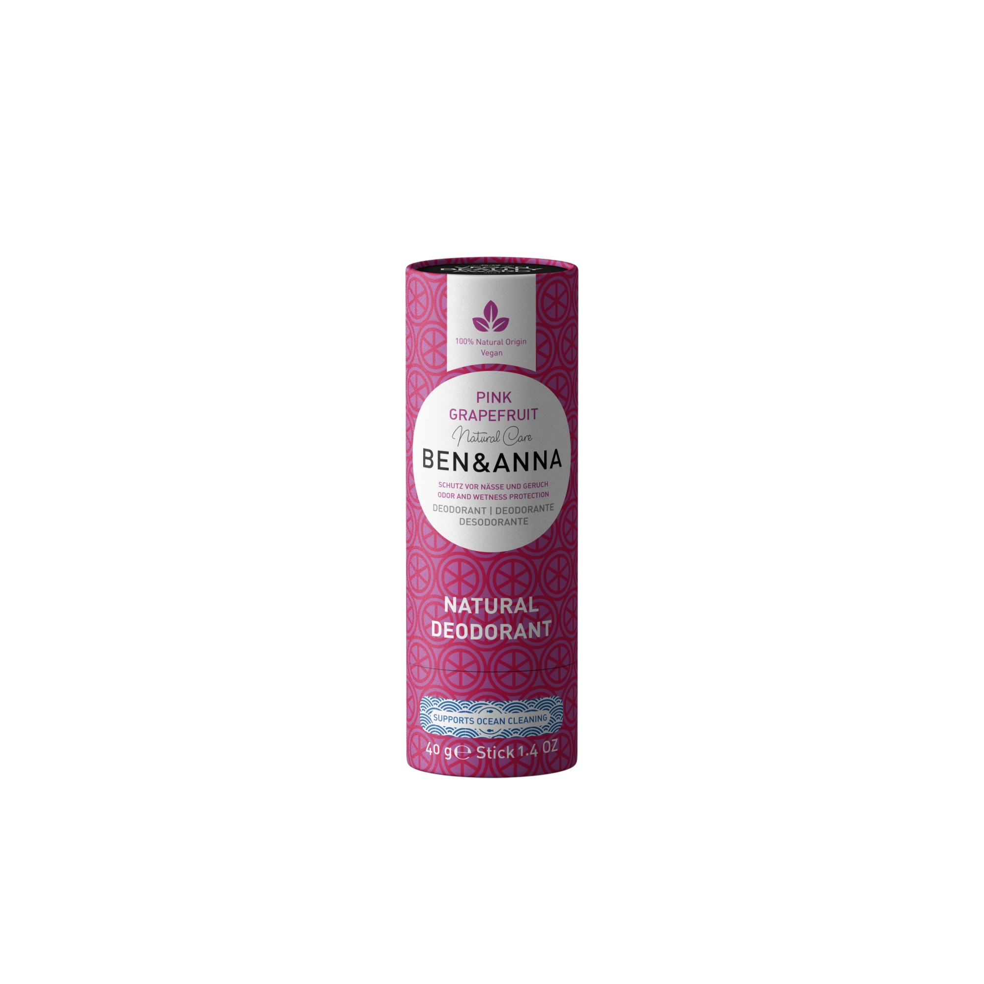 Natural Dezodor Tube Pink Grapefruit 40 gr - eMAG.hu