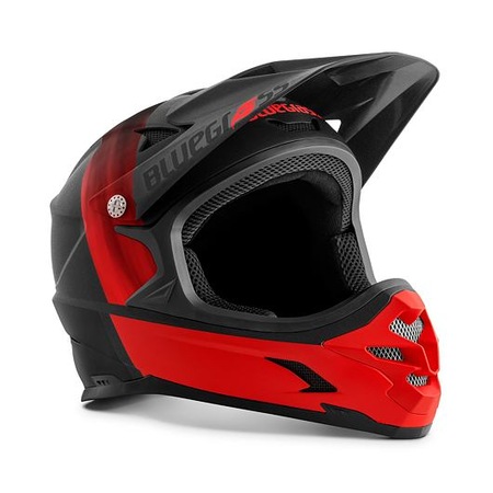 Casca protectie sport MTB Intox, Bluegrass, Negru/Rosu, S/54-56 - eMAG.ro