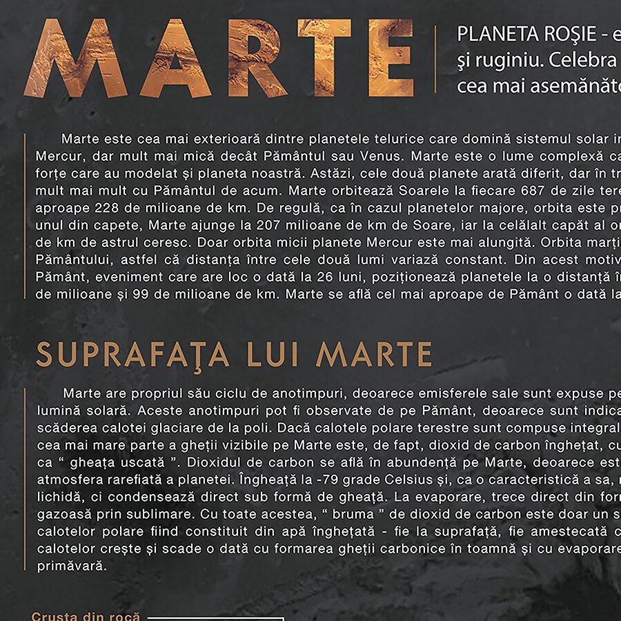 Set Planse sistem solar, 10 bucati, 60x40 cm, hartie laminata - eMAG.ro