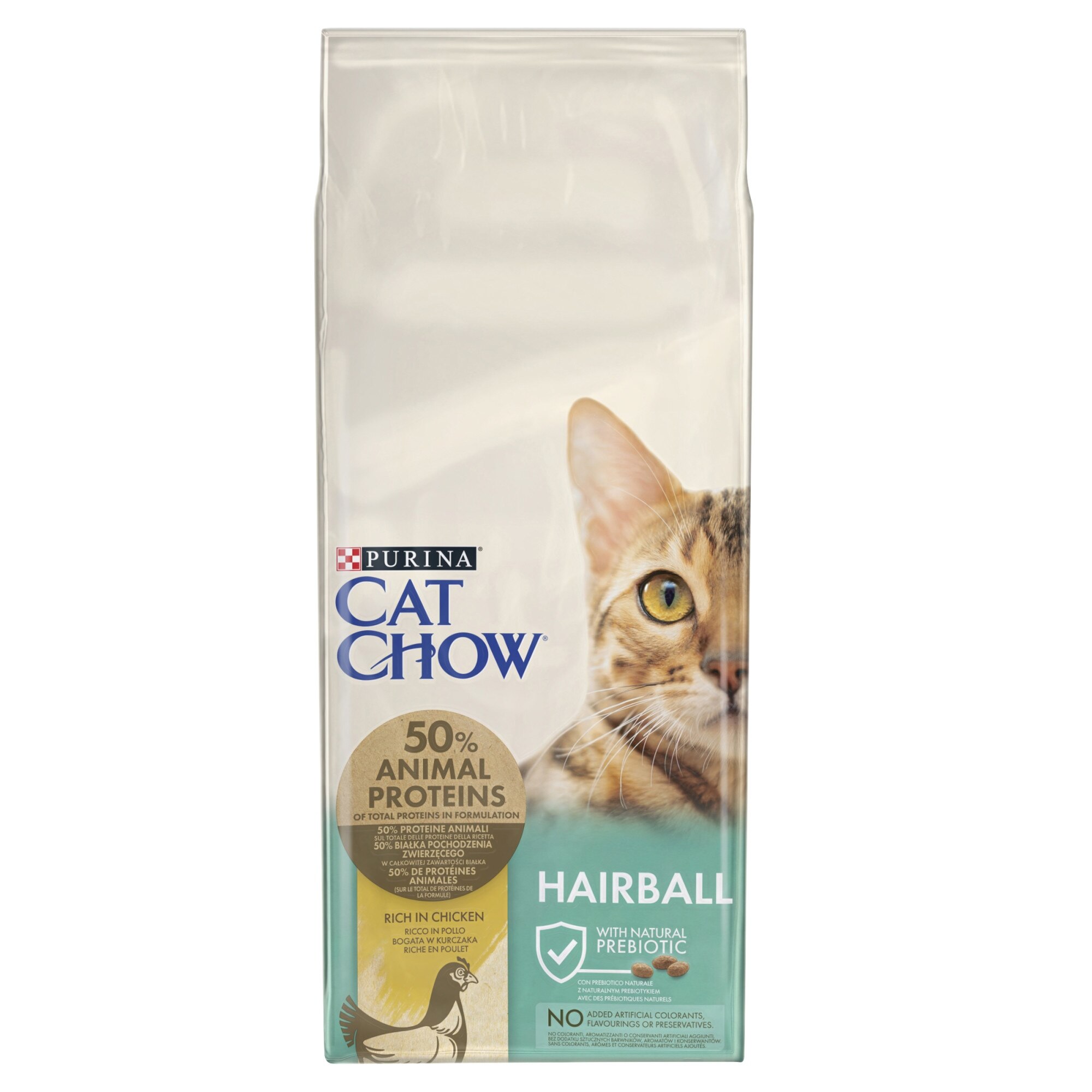 Hrana uscata Purina Cat Chow, Pui, 15 kg - eMAG.ro