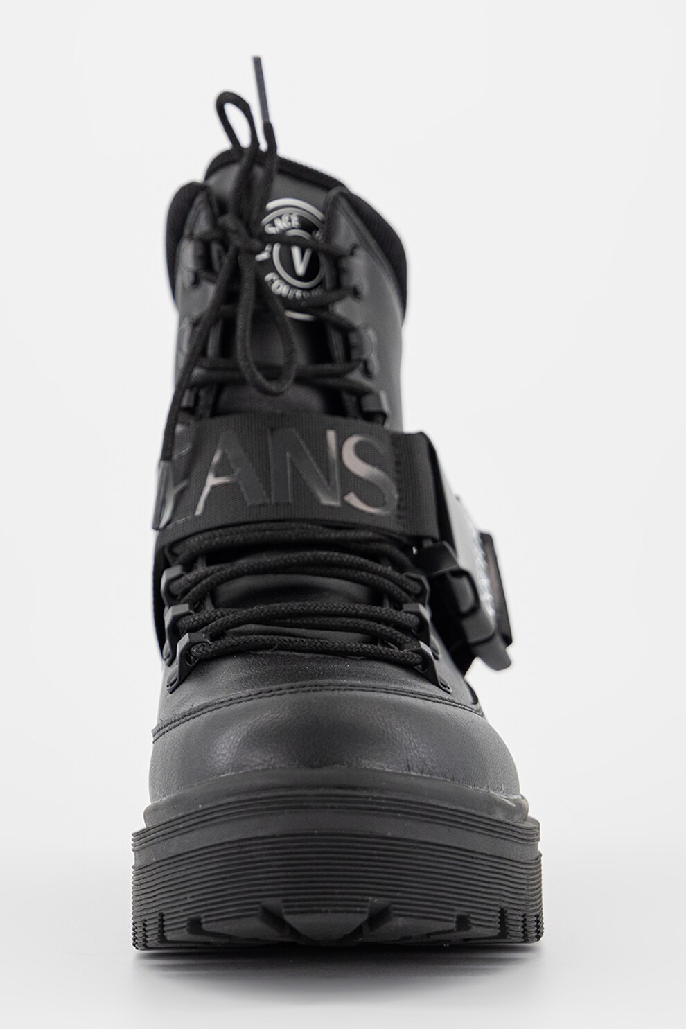 Versace Jeans Couture, Ghete cu segmente de piele - eMAG.ro