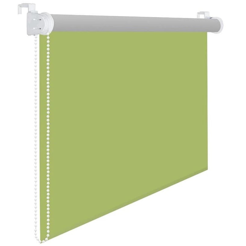 Rulou semi-opac, cuprinde suport cu cleme, culoare verde, dimensiuni ...