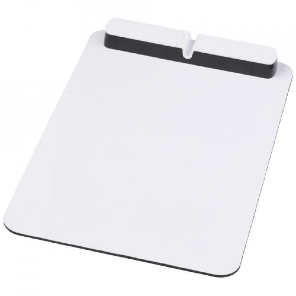 Mouse pad spatios cu HUB USB 2.0, 3 porturi, 28x19cm, alb - eMAG.ro