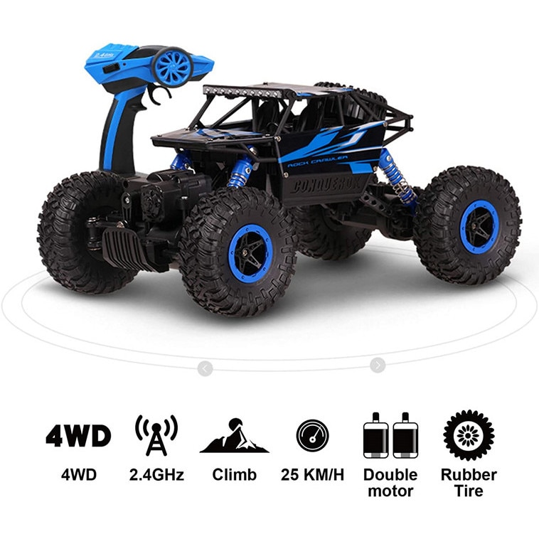 Masina cu telecomanda Rock Crawler Monster Truck, Acumulatori ...