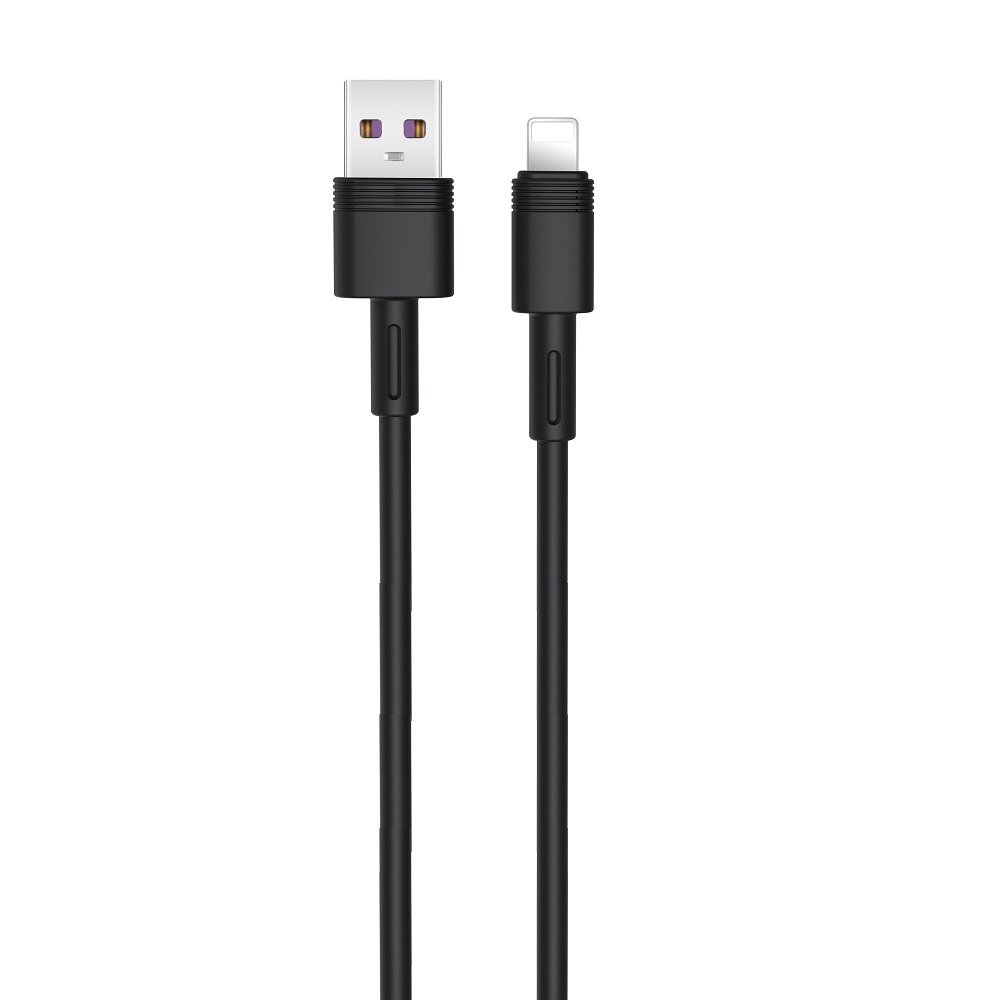 Кабел за зареждане и пренос на данни Fastcharge 5A USB-Lightning, 1 ...