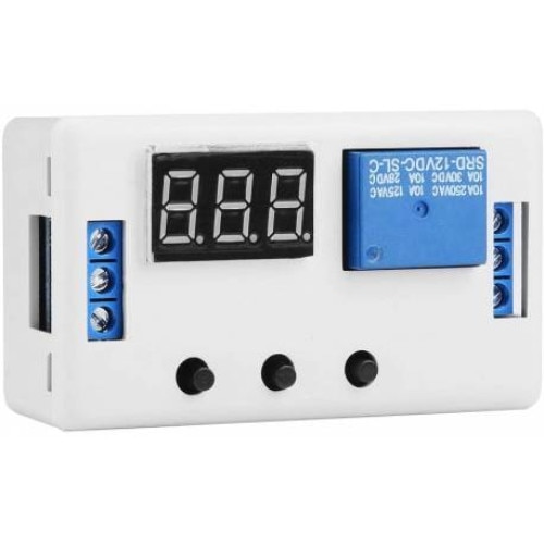 Modul temporizator releu 12V/10A, cu carcasa - eMAG.ro