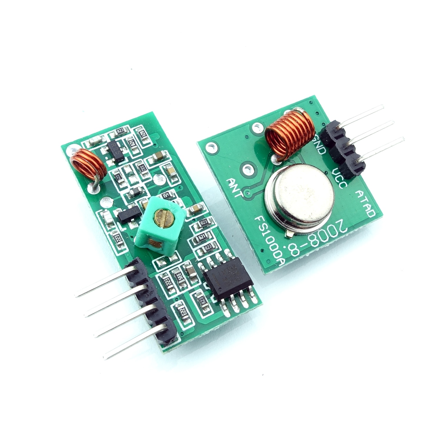 Modul de comunicare RF, Transmitator si receptor, 433 MHz, Fara fir, 14 ...